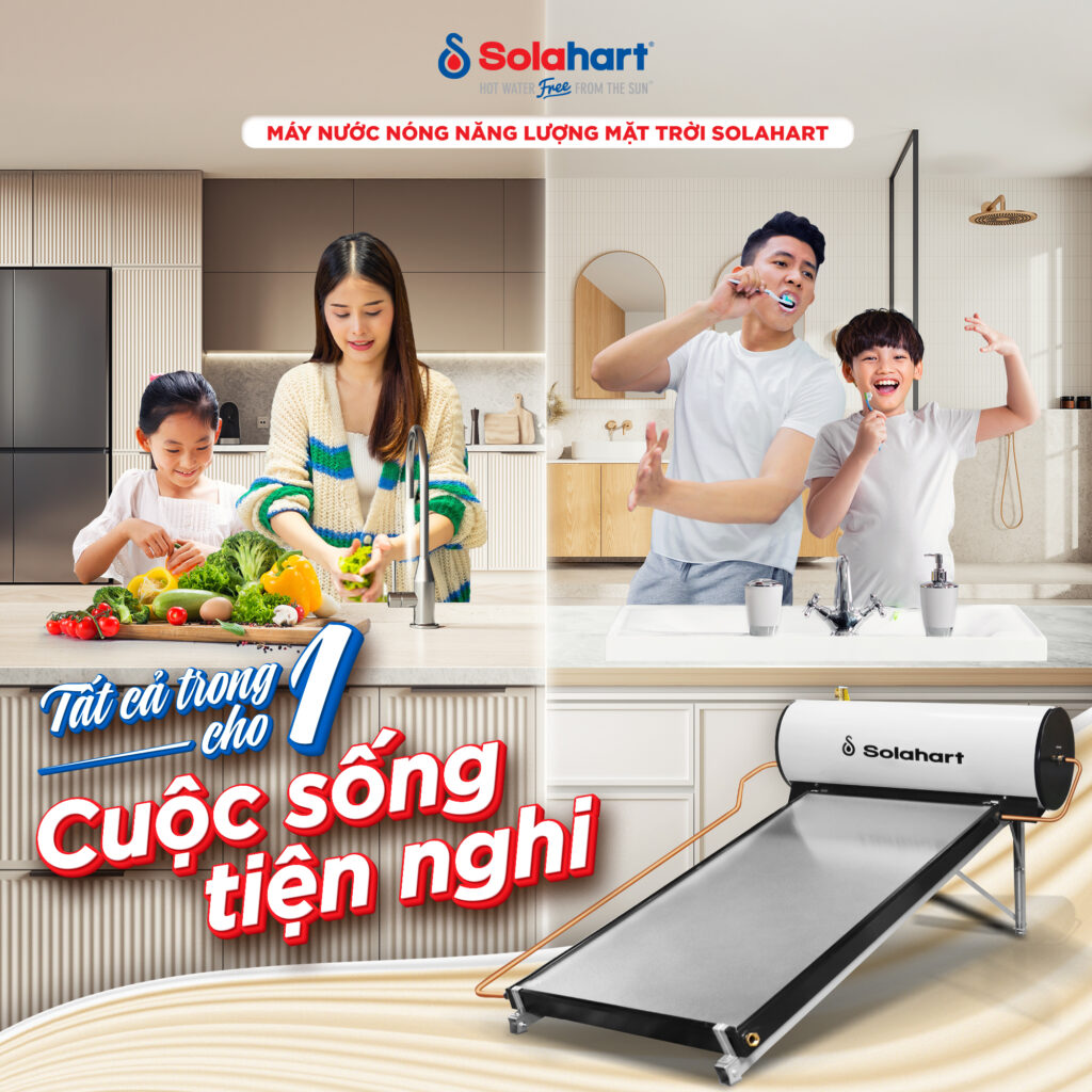 Máy Nước Nóng Năng Lượng Mặt Trời Solahart